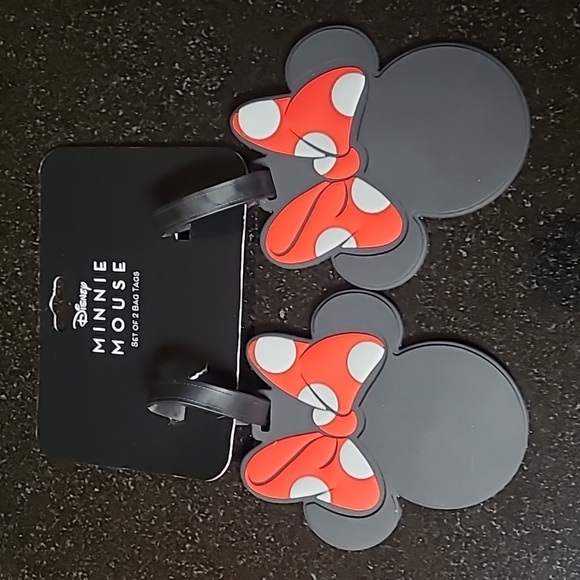 Disney | Other | Minnie Mouse Luggage Tags | Poshmark
